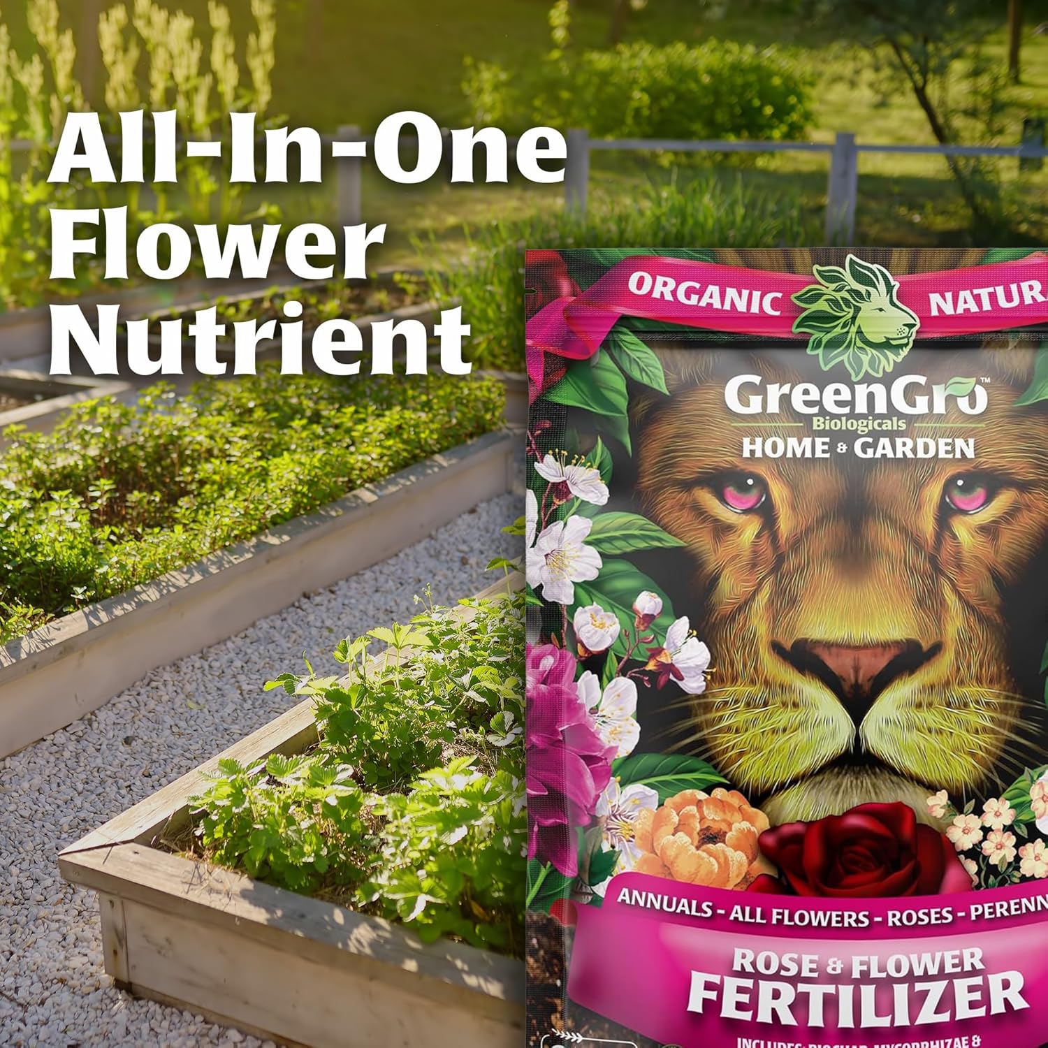Rose & Flower Fertilizer – GreenGro Biologicals