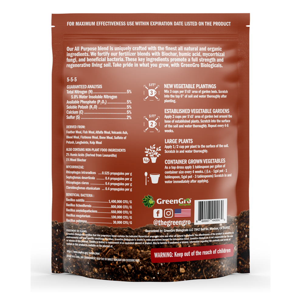 All Purpose Fertilizer – GreenGro Biologicals
