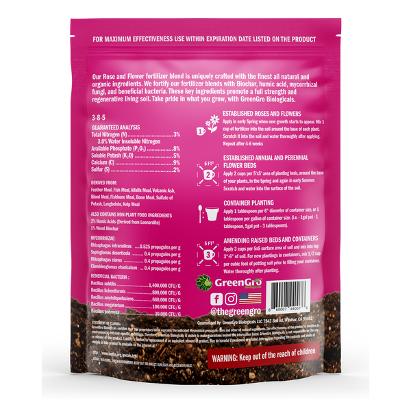 Rose & Flower Fertilizer